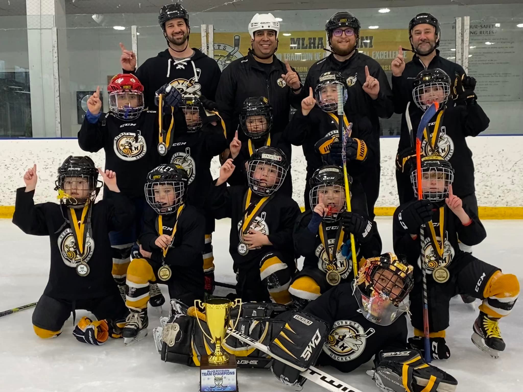 HORNETS CHAMPIONS – Mount Lebanon Hornets